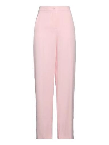 Moschino Wide Leg Trousers With Side Seam Stripes - Pink