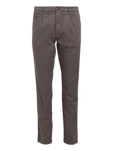 LIU •JO MAN Cotton Elastane Chino Pants - Dark Brown