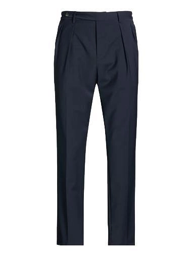 Boglioli Midnight Wool Blend Tailored Pants - Blue