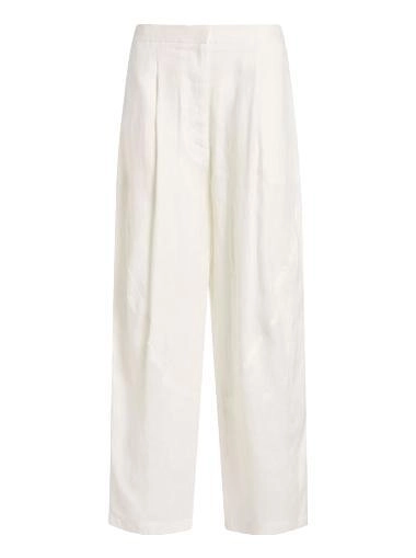 LARDINI Linen Pants - Ivory