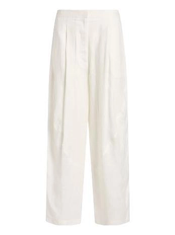 LARDINI Linen Pants - White