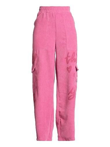 DISCLAIMER Cargo Pants With Crystal Embellishments - Pink