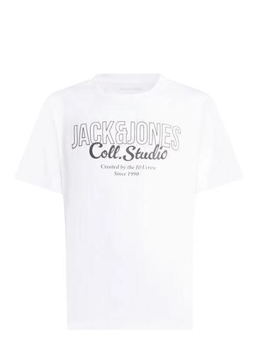 JACK & JONES T-shirt Size Cotton - White