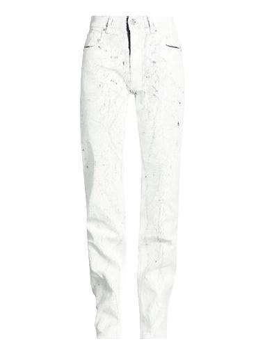MAISON MARGIELA Straight-leg Coated Jeans - White