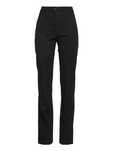 Pinko Straight-leg Gabardine Pants - Black