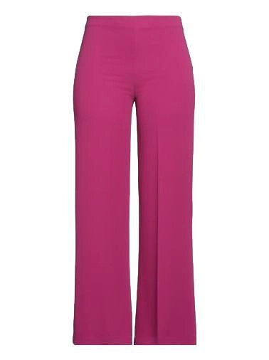 JUCCA Wide-leg Crepe Pants - Magenta
