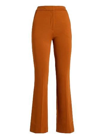 JUCCA High-waisted Bootcut Stretch Trousers - Rust