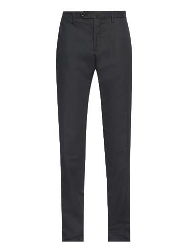 Incotex Twill Tapered Leg Chino Pants - Black