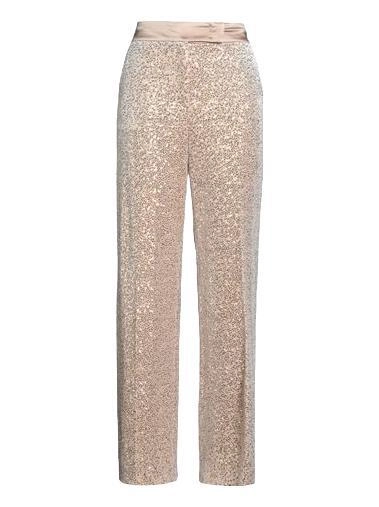 Peserico Pescerico Stretch Polyester, Elastane, And Silk Pants - Beige