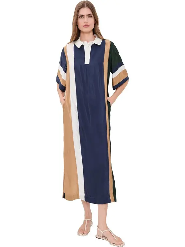 Sea Juliet Polo Maxi Dress - Multi