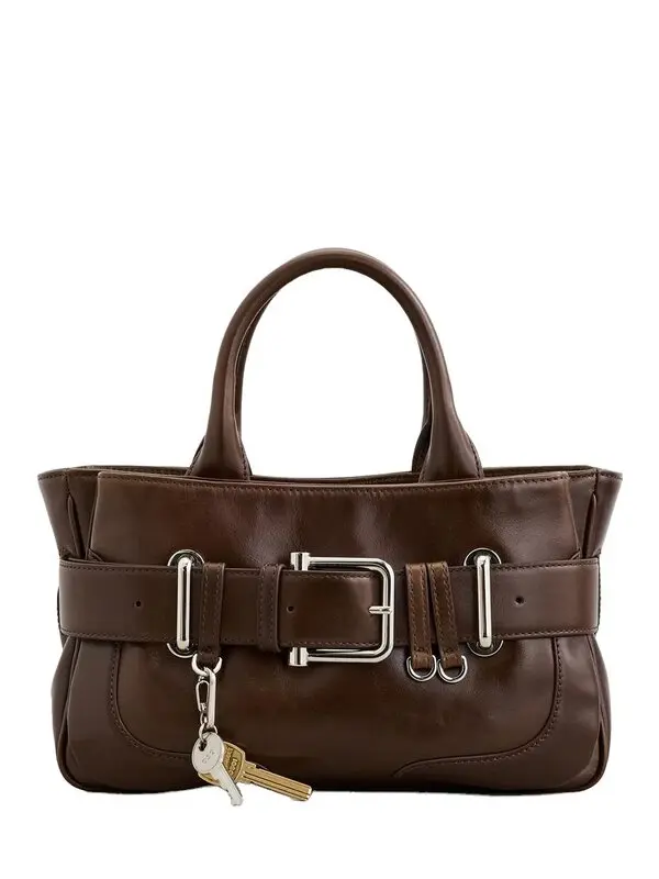 OSOI Brocle Mini Tote Bag - Marrone