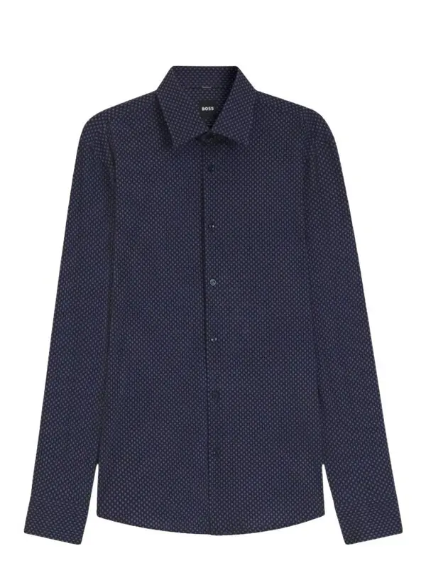 Hugo Boss Printed Shirt - Black