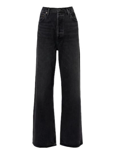 AGOLDE Vintage Loose Straight Jeans - Black