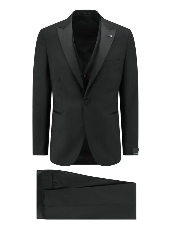 Tagliatore Single-breasted Two-piece Suit Set - Black
