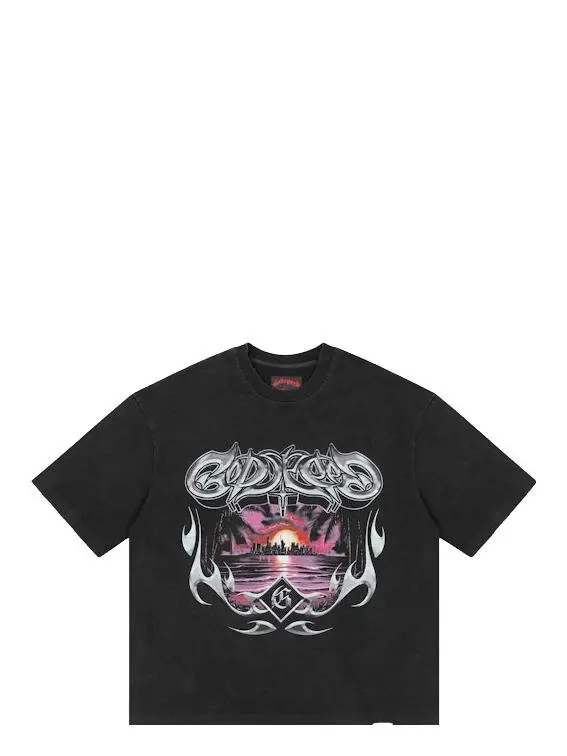 GODSPEED Liberty Sunset T-shirt - Black