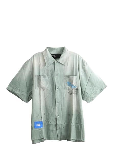 PALY HOLLYWOOD Alta Cienega Button Down Shirt - Blue