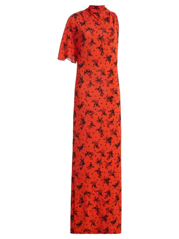 Françoise Karlie Floral Maxi Dress - Red