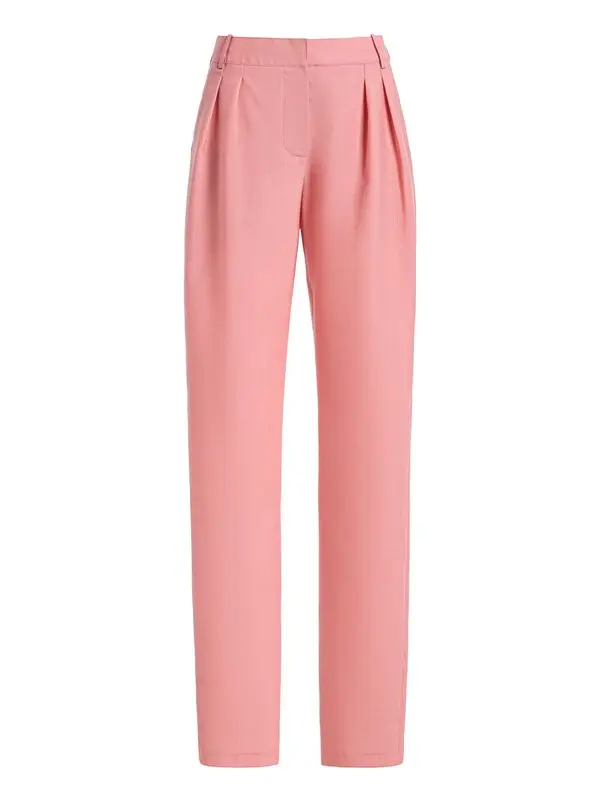 Françoise Olympe Wool Pants - Pink