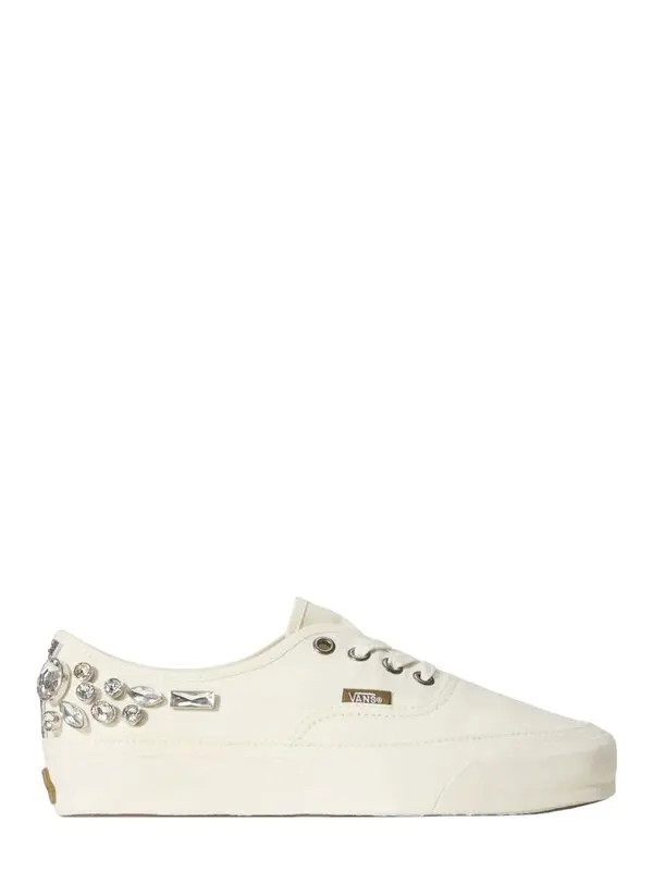 VANS Premium Authentic Embellished Sneakers - Marshmallow