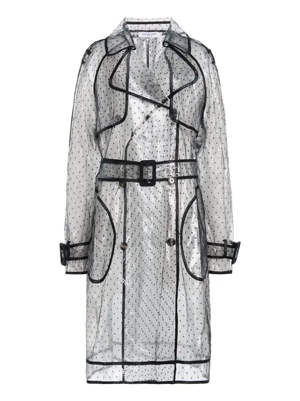 Françoise Wanda Trench Coat - Black