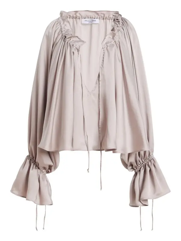 Françoise Jade Blouse - Grey