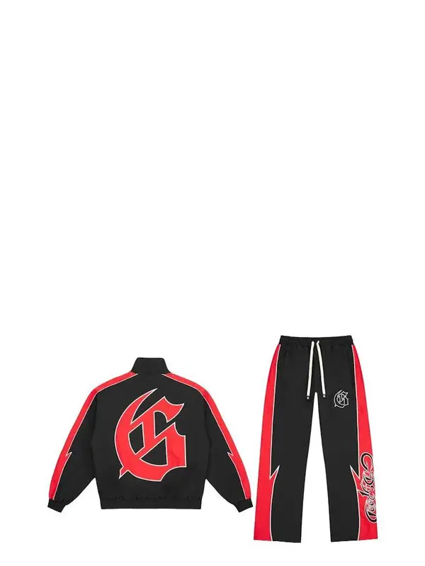 GODSPEED Gt Tracksuit - Black/red