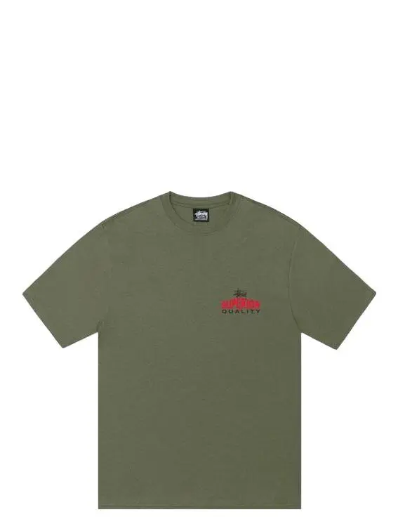StÜssy Superior Quality T-shirt - Olive