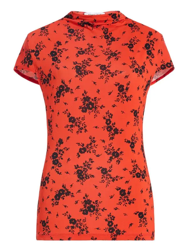 Françoise Nora Knit Top - Red