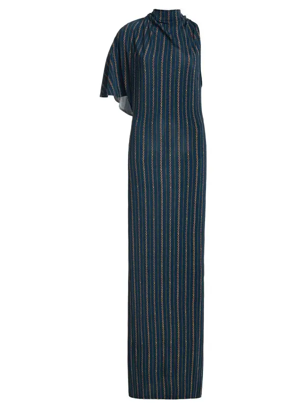Françoise Karlie Knit Maxi Dress - Blue