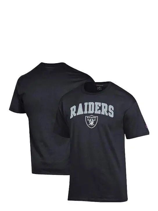Champion Las Vegas Raiders Arch Over Logo T-shirt - Black