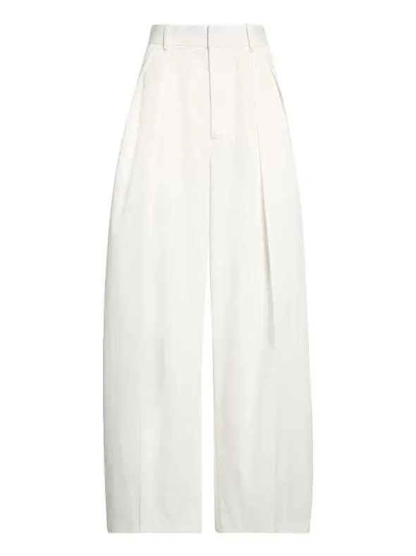 KALLMEYER Joel Pleated Trousers - Ivory