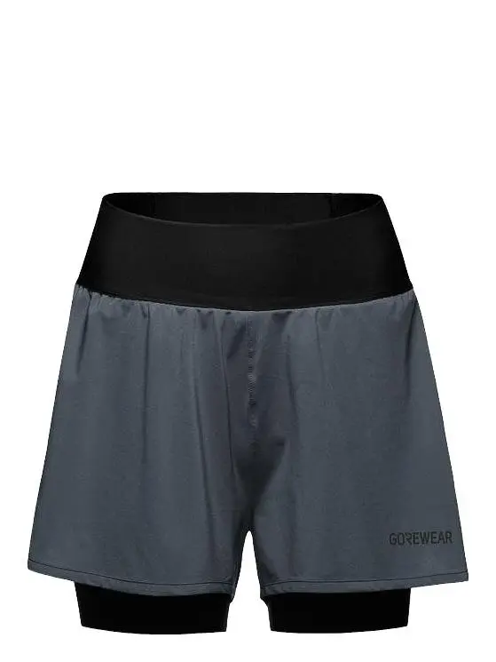 GOREWEAR Concurve 3in 2-in-1 Running Shorts - Lab Graphite/black