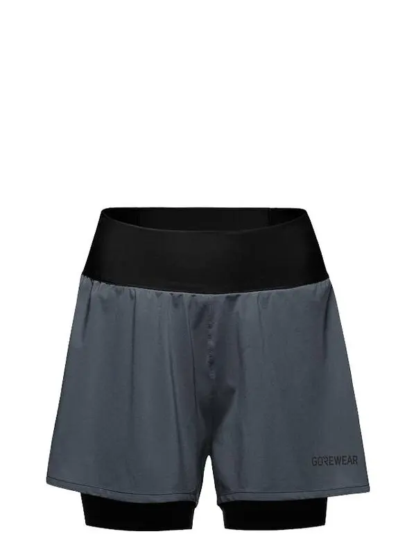 GOREWEAR Concurve 3in 2-in-1 Running Shorts - Lab Graphite/black