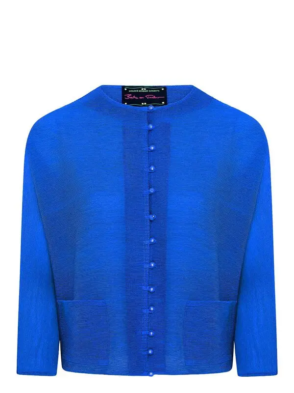BEATRICE VON TRESCKOW Fearne Dolman Cardigan - Blue