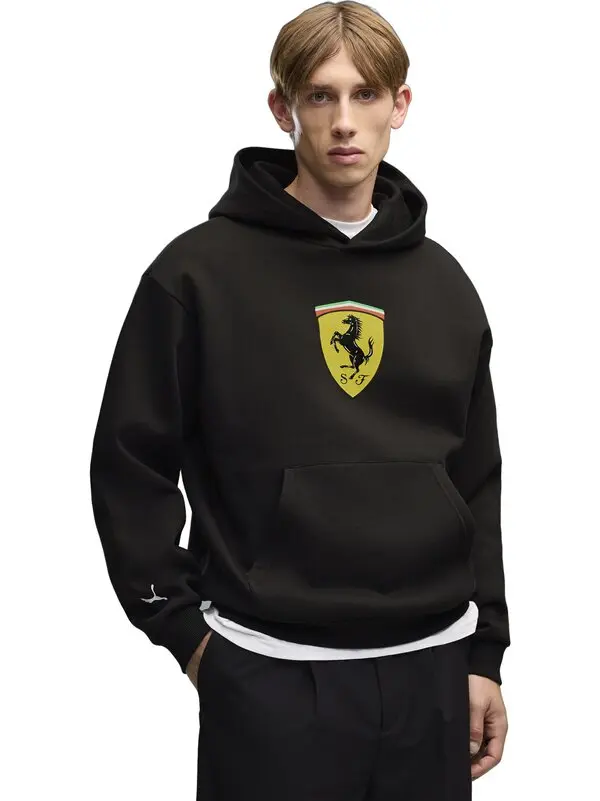PUMA Scuderia Ferrari Fleece Hoodie - Black
