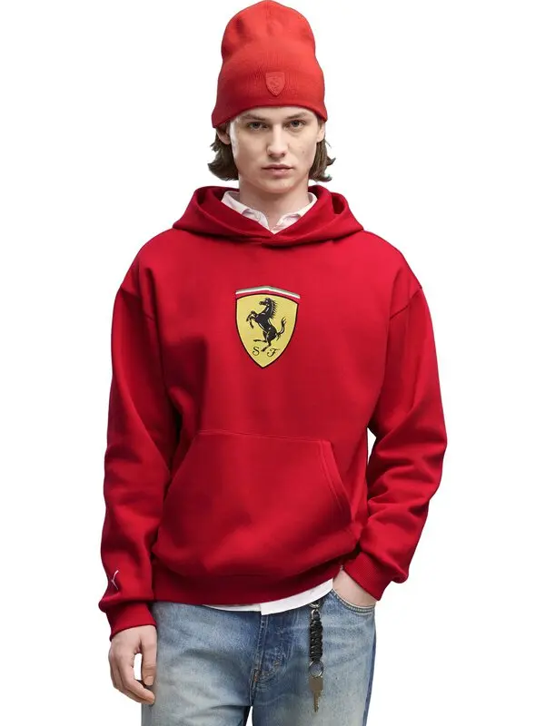 PUMA Scuderia Ferrari Fleece Hoodie - Red
