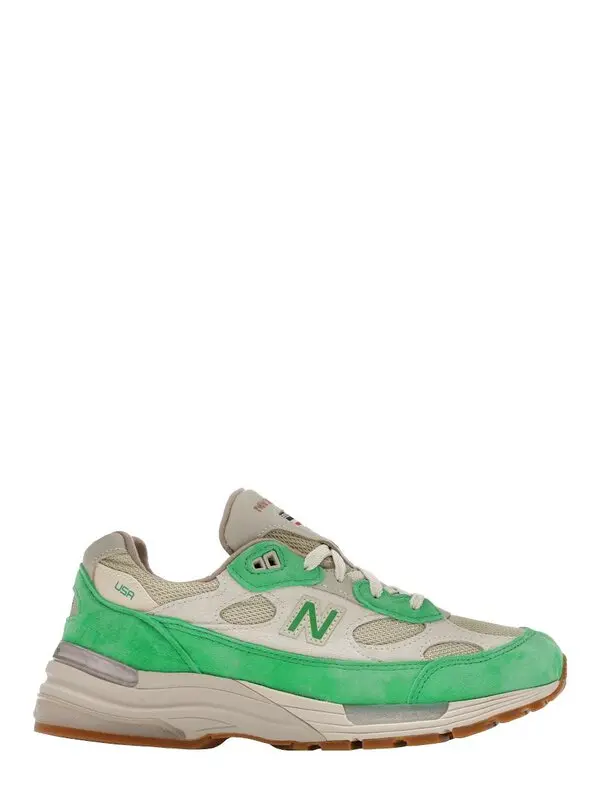 NEW BALANCE 992 Miusa "every Now & Then" Gum Sneakers - Mint