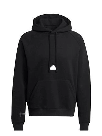 Adidas Center Logo Hoodie - Black