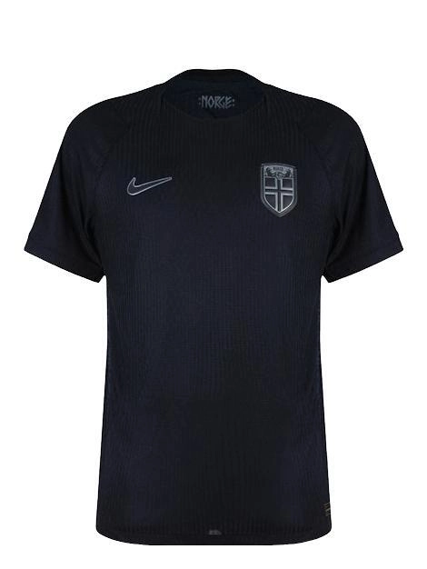Nike Norway National Team 2026 Match Away Aerofit Jerseyin - Black