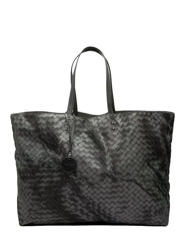 Bottega Veneta 2012-2026 Intrecciolusion Tote Bag - Grey