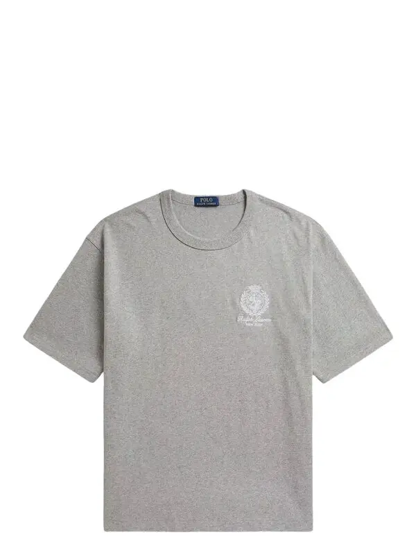 Polo Ralph Lauren Logo-embroidered T-shirt - Grey
