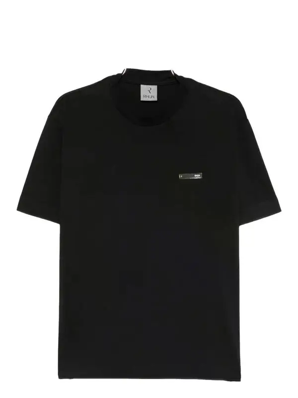 RHUN Logo-patch T-shirt - Black