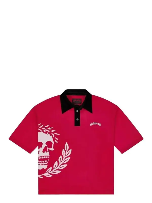 GODSPEED Victor Crest Polo Shirt - Red
