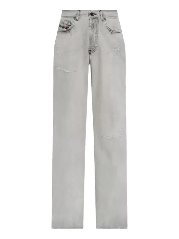 DIESEL® 1971 D-sent Distressed Jeans - Grey