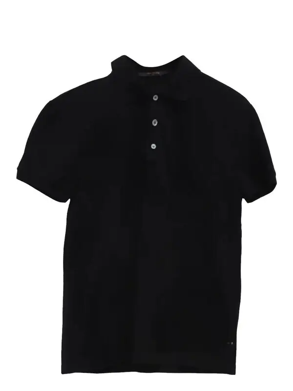 LOUIS VUITTON Short-sleeved Polo Shirt - Black