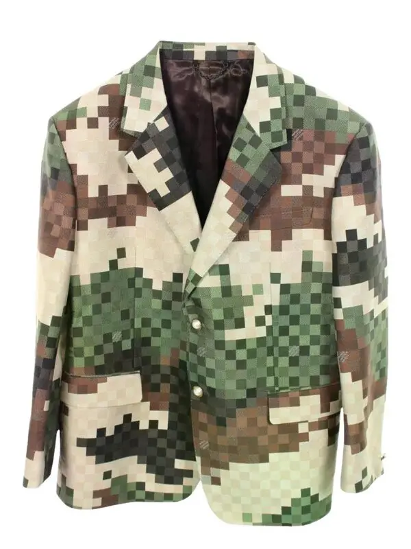 LOUIS VUITTON Damouflage Tailored Jacket - Neutrals