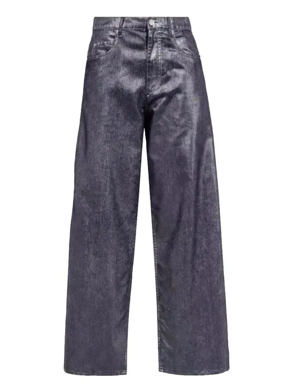 ISABEL MARANT VINTAGE High-rise Five-pocket Jeans - Blue