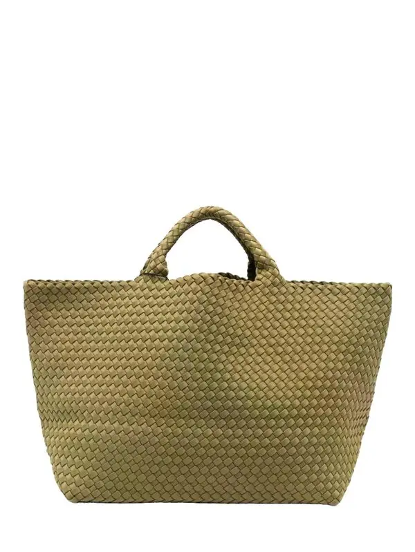 NAGHEDI Large St Barth's Woven Tote Bag - Green