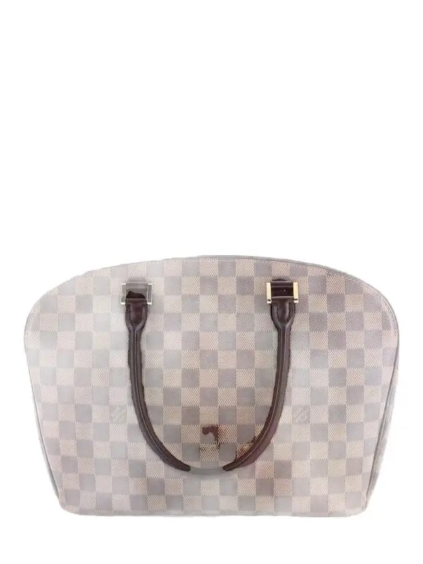 LOUIS VUITTON Sarria Handbag Damier Horizontal Satchel - Brown