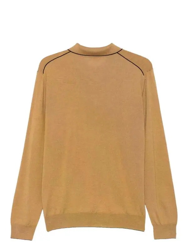 Stefano Ricci Quarter-zip Polo Shirt - Neutrals